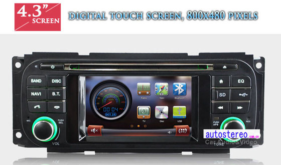 Car Stereo for Jeep Grand Cherokee Wranger Compass GPS Navigation AutoRadio DVD