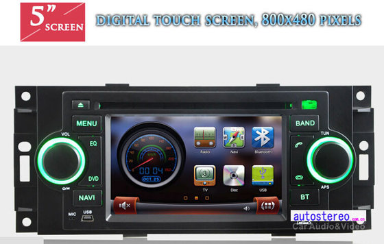 Car Stereo DVD Player for Chrysler Dodge Jeep 300C GPS SatNav Headunit Autoradio
