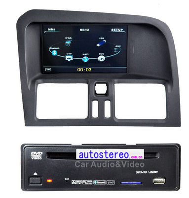 7'' Touch screen Double DIN Car Stereo Sat Nav for VOLVO XC60 GPS Navigation System