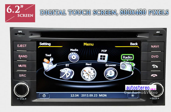 Automotive 6.2'' Car Stereo Sat Nav for Subaru Forester Impreza WRX Car Navigation System