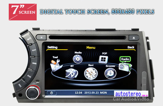 Touch screen Car Stereo Sat Nav DVD for Ssangyong Actyon GPS Satnav Car Stereo Systems