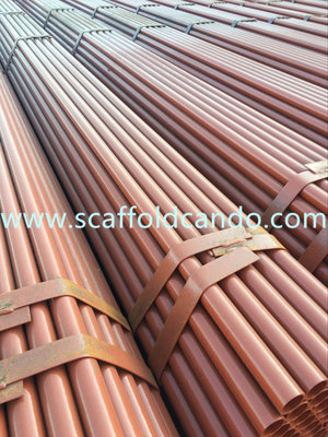 Q235 Q345 hot dip galvanized,painted, black pipe for sell, 48.3*3.2mm with 1000mm,2000mm,3000mm,4000mm,6000mm
