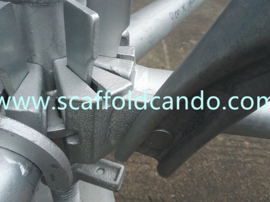 Durable scaffolding vertical diagonal 1200*1500,1200*2000,1500*2000mmL for Ringlock scaffold system OD42mm 48mm