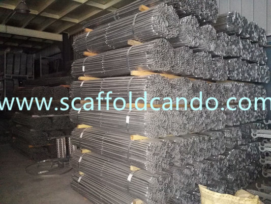 Good quality 21.3*2198mm, 1928mm scaffolding galvanized frame system cross brace to fix frame with best prices for sale