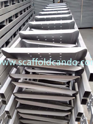 Good loading capacity galvanized scaffolding stair case 420*1829*1725*2515mm 8 steps ladder for scaffolding frame system