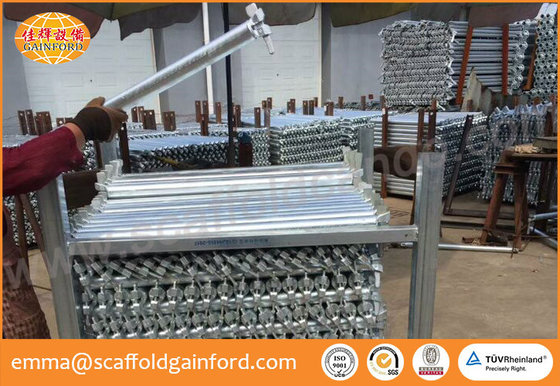0.6M to 2.4M long hot dipped galvanized scaffolding ring lock ledger layher level for viaduct and oil refinery
