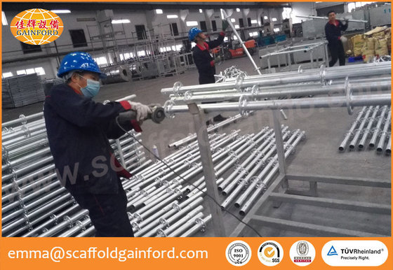 Hot dip galvanized Q235 Q345 ring lock scaffolding standard ring lock vertical with 1500mm 2000mmL