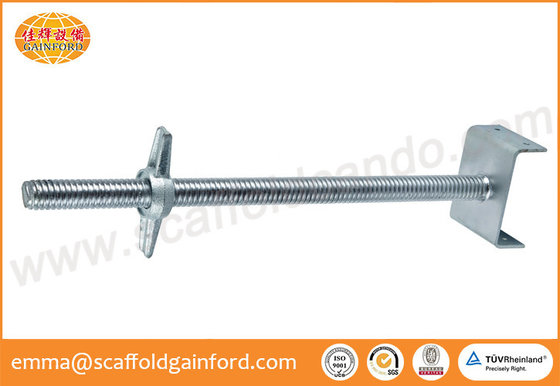 Hot dip galvanized painted Q235 adjustable 600mm  U head jack for supporting beam for Singapore project