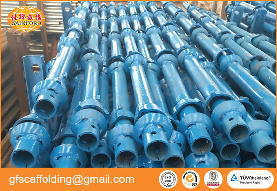 Q235 painted cup lock scaffolding standard vertical with 3000mm for Middle east cup lock system project