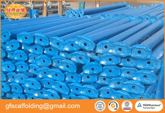 1.2M 1.5M Q235 cup lock level ledger with painting for Dubai Tunnel project