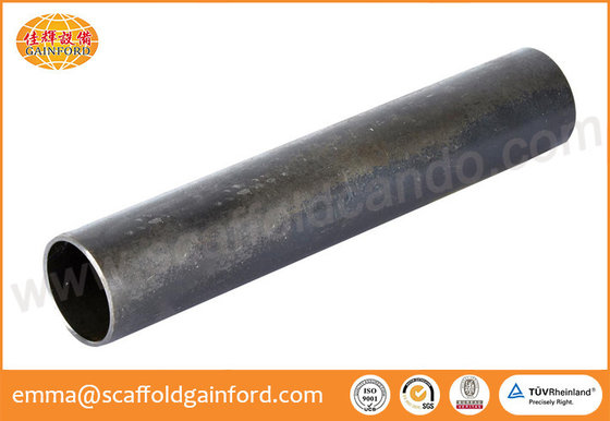 Scaffolding MS pipe, Q235 Q345 black tube EN10219 6M 4M for scaffolding projects