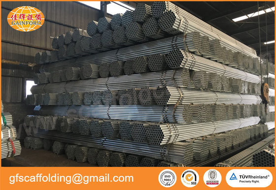 EN10219 BS1139 scaffolding hot dipped galvanized tube with 6 M in South east market