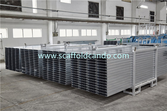 Q235 Galvanized scaffolding steel plank 210*45*1.1*2000MM, 210*45*1.1*3000MM, 210*45*1.1*4000MM