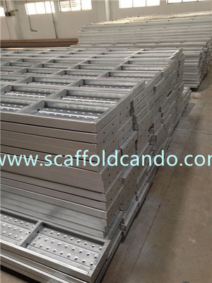 Galvanized steel board steel plank platform silver 240*45*1.1*2000mm, 240*45*1.1*3000mm, 240*45*1.1*4000mm