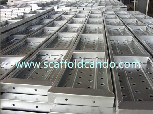 Galvanized steel board steel plank platform silver 240*45*1.1*2000mm, 240*45*1.1*3000mm, 240*45*1.1*4000mm