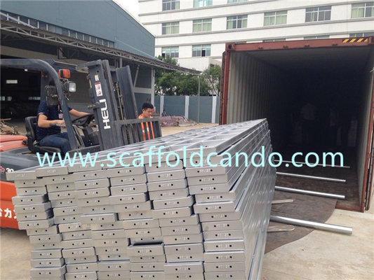 Galvanzied Scaffolding steel plank, scaffold metal board, steel board as working platform 1M 2M 3M 4M for construction