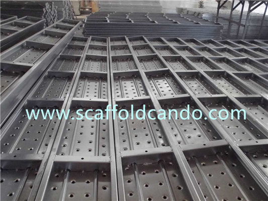 Galvanzied Scaffolding steel plank, scaffold metal board, steel board as working platform 1M 2M 3M 4M for construction