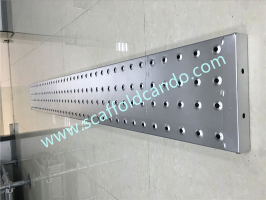 EN12811 galvanized scaffolding steel plank, steel board 225*38mm with 2000mm, 3000mm, 4000mm painted or galvanized