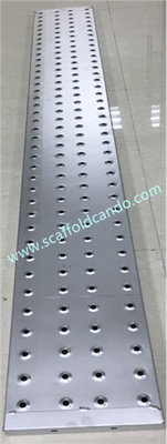 Middle east used Q195 galvanized 225*38mm scaffolding steel plank, steel board 2M 3M 4M EN 12811 EN 12810