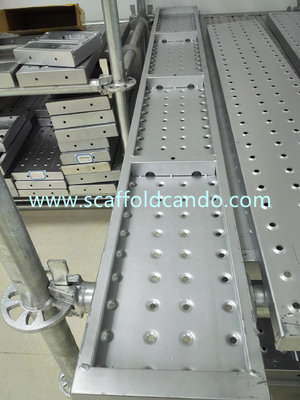 Pre-galvanized scaffolding steel plank, steel board 225mm with 38mm height with 2000mm 3000mm 4000mm length EN12811