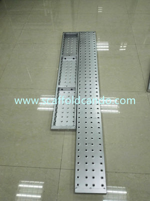 Pre-galvanized scaffolding steel plank, steel board 225mm with 38mm height with 2000mm 3000mm 4000mm length EN12811