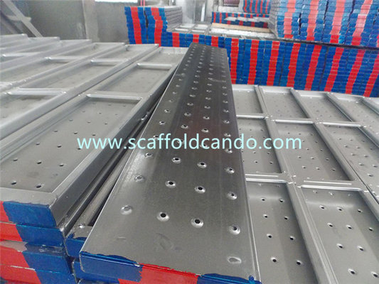 225*38mm galvanized Q195 painting painted scaffolding steel plank, steel board  for working platform EN12811