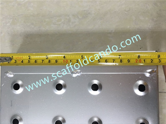 High loading capacity scaffolding steel plank, steel board, Q195 galvanized 225*38mm plank as working platform