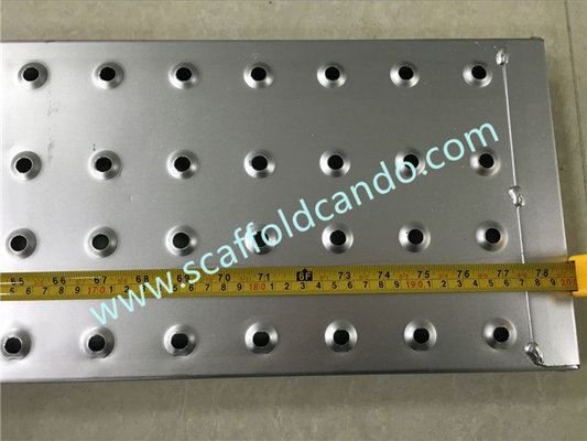 EN12811 BS1139 middle east market use Q195 galvanized scaffolding steel plank,steel board, 225*38mm, 2000, 2000,4000mm