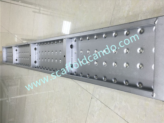 Construction project used working platform scaffolding steel plank, 225*38mm steel board EN 12811 in Middle East market