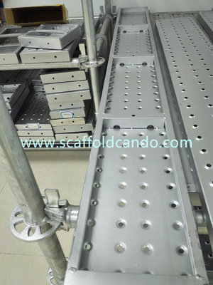 LVL wooden plank replacement scaffolding steel plank, steel board 225*38mm working platform with best price high quality