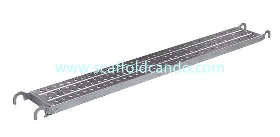 Galvanized scaffolding steel plank with 43mm 43.5mm hook, steel catwalk match frame system,1800mm,1829mm, 1524mm, 1219mm
