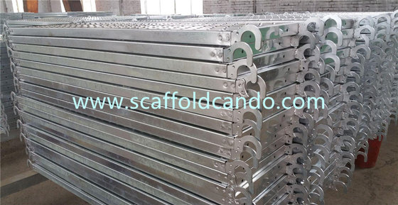 Frame system and ringlock system used catwalk galvanized scaffolding steel plank steel board with hooks 0.9m 1.2m 1.5m