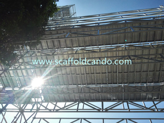 Q235 galvanized scaffolding catwalk steel plank steel board with 43mm, 50mm hooks, 1000mm 1200mm 1500mm 1800mm 1829mm