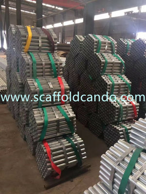 Galvanized pipe, GI tube, hot dip galvanized scaffolding steel pipe, 48.3*4.0mm, 500mm,1000mm,2000mm,40000mm,6000mmL