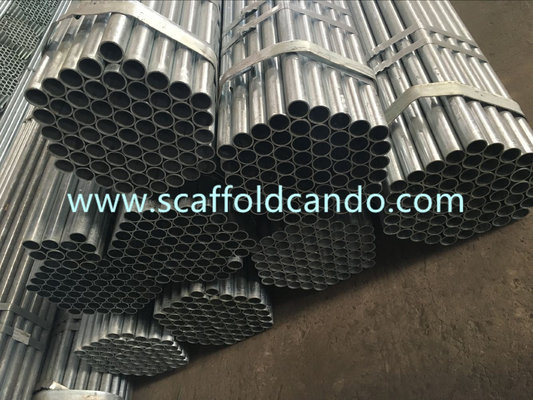 Q235 GI tube, galvanized scaffolding steel pipe, EN10219, 48.3mm O.D, 500mm,1000mm,2000mm,3000mm,4000mm,5000mm,6000mm