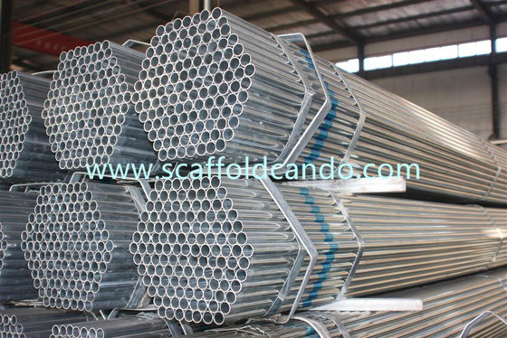 Factory directly sell 48.6*2.4*6000mm  Q235 JIS G3444 scaffolding steel pipe, scaffold tube,hot dip galvanized tubes