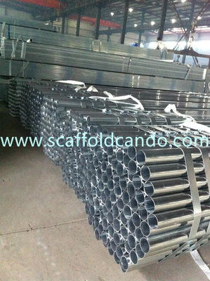 Good quality building engineering use Q235 scaffolding pipe, galvanized scaffold tube 48.3mm O.D BS1139, BS1387 6000mm L