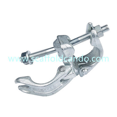 High performance Q235 drop forged scaffolding galvanized fixed double coupler BS1139 48.3mm EN74 for 48.3mm pipe