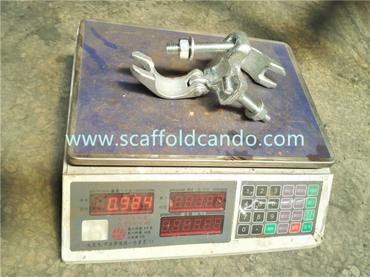 High performance Q235 drop forged scaffolding galvanized fixed double coupler BS1139 48.3mm EN74 for 48.3mm pipe