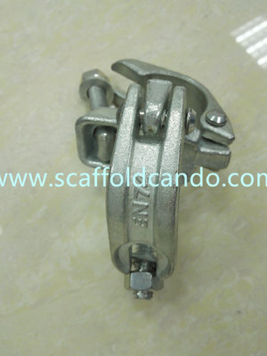 Good loading bearing strength Q235 forged double coupler for connecting OD43mm pipe in scaffolding project