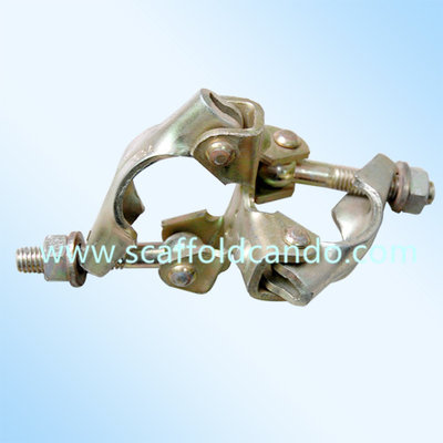 Good performance pressed scaffold galvanized double coupler for 48mm pipes, BS1139 with high quality
