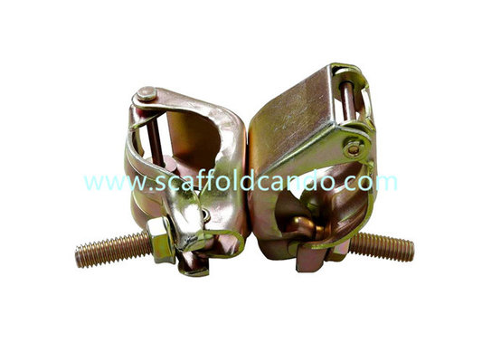 110° scaffold pressed electro galvanized double coupler clamp Japanese standard with good performance