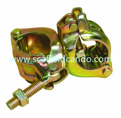 110° scaffold pressed electro galvanized double coupler clamp Japanese standard with good performance