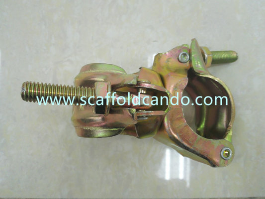 Durable good performance JIS scaffold pressed right angle coupler clamp with electro galvanized for 48.6mm sizes