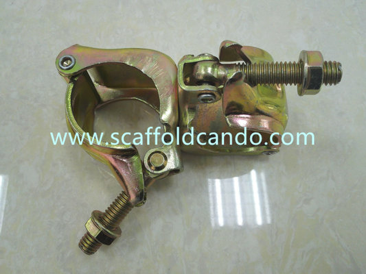 Good load bearing strength scaffold fixed clamp double coupler with Korea standard for connecting pipes in right angle