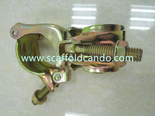 Good load bearing strength scaffold fixed clamp double coupler with Korea standard for connecting pipes in right angle