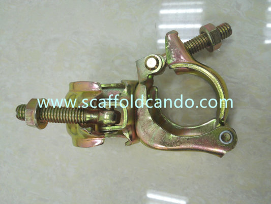 Good performance 90° Korea scaffolding double coupler with electro galvanized for OD48.6mm pipes 0.55kg 0.6kg 0.65kg