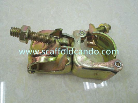 High quality scaffolding galvanized fixed clamp DF double coupler Q235 with high loading bearing strength with low price