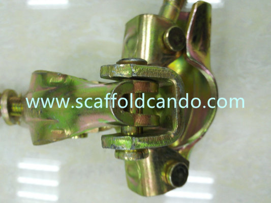 High quality scaffolding galvanized fixed clamp DF double coupler Q235 with high loading bearing strength with low price