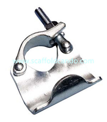 Good load-bearing strength drop forged scaffold putlog coupler single clamp Q235 electro galvanized for scaffold boards